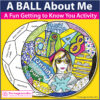 A Ball About Me, Back to School Activity - The Imagination Box