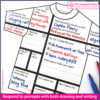 A T-Shirt About Me Back To School Art Activity - The Imagination Box