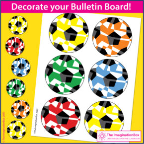 Free Soccer / Football Coloring Pages, Abstract Art Activity - The ...