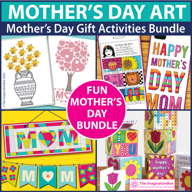 MOTHER'S DAY Art Activities for Kids - The Imagination Box