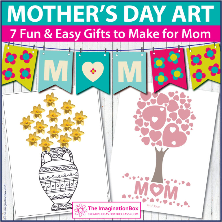 MOTHER'S DAY Art Activities for Kids - The Imagination Box