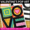 Valentine's Day Art Activities February Bundle - The Imagination Box