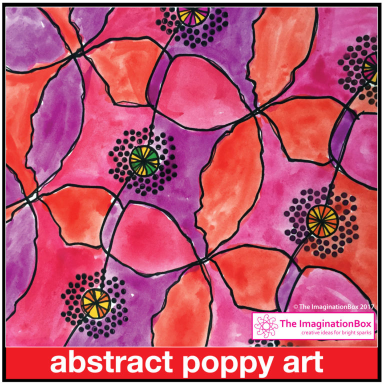 Anzac Day Poppy Art Activity - The Imagination Box