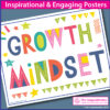 Free Growth Mindset Posters and Writing Activity - The Imagination Box