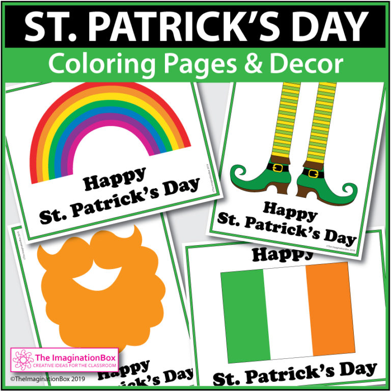 St. Patrick's Day Art Bundle with Writing and Classroom Decor - The ...