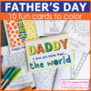 Fathers Day Cards Fun Art Activity - The Imagination Box