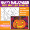 Free Printable Halloween Pumpkin Art - The Imagination Box