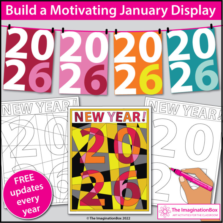 Five Fun New Years Art Activities - The Imagination Box