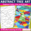 Christmas Tree Art Activity, Winter Holidays Coloring Pages - The ...
