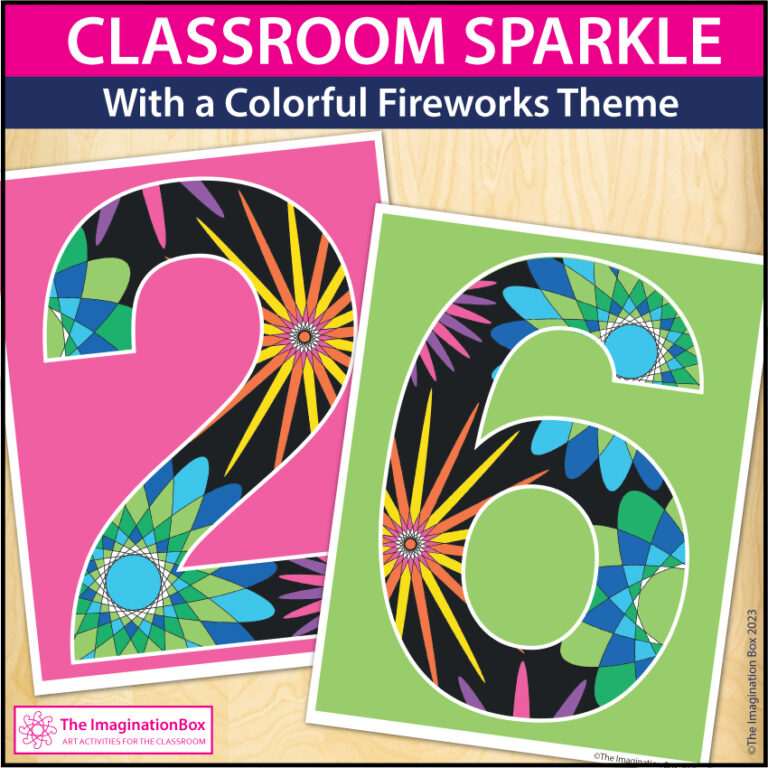 Five Fun New Years Art Activities - The Imagination Box